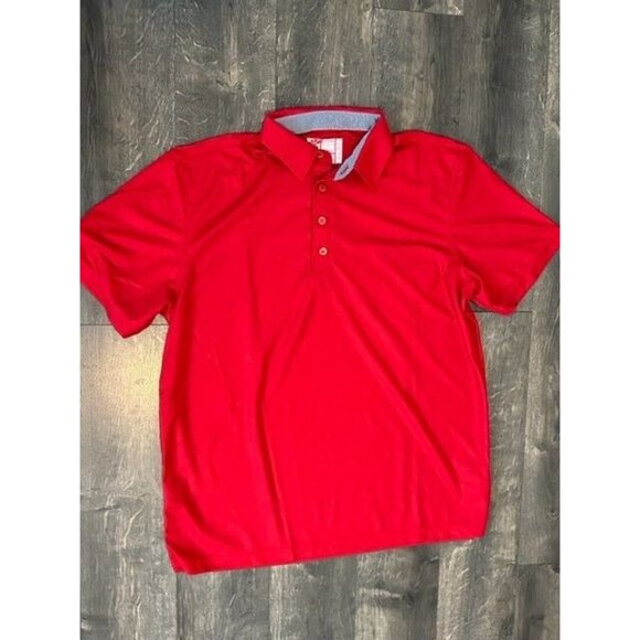 oobe | Shirts | Chick Fil A Polo Shirt Adult Large Red Employee Uniform ...